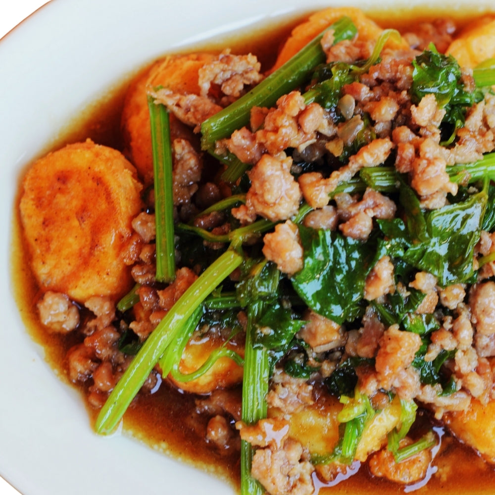 Fried Tofu with Tausi – Savory Escolta - Online